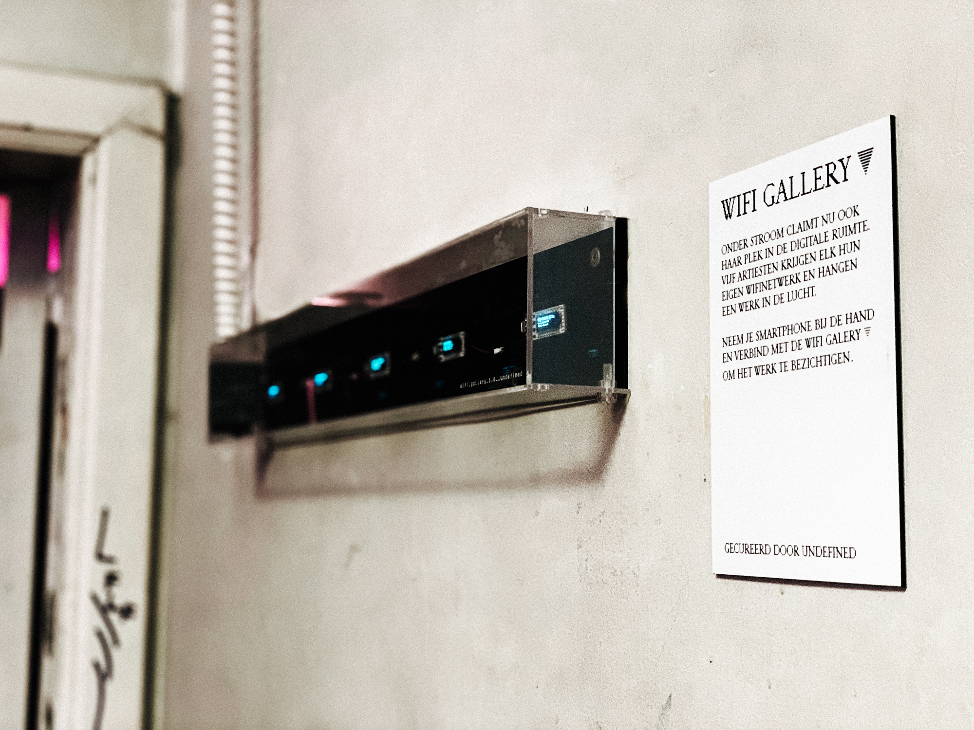 Wifi gallery - Studio Vinnie